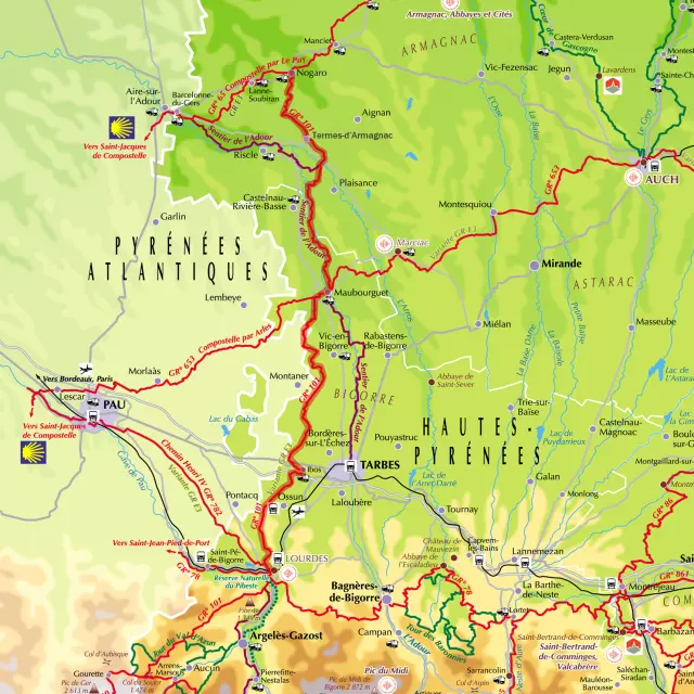 GR101 – Chemin de Lourdes | Office de Tourisme Coeur Sud-Ouest Marciac ...